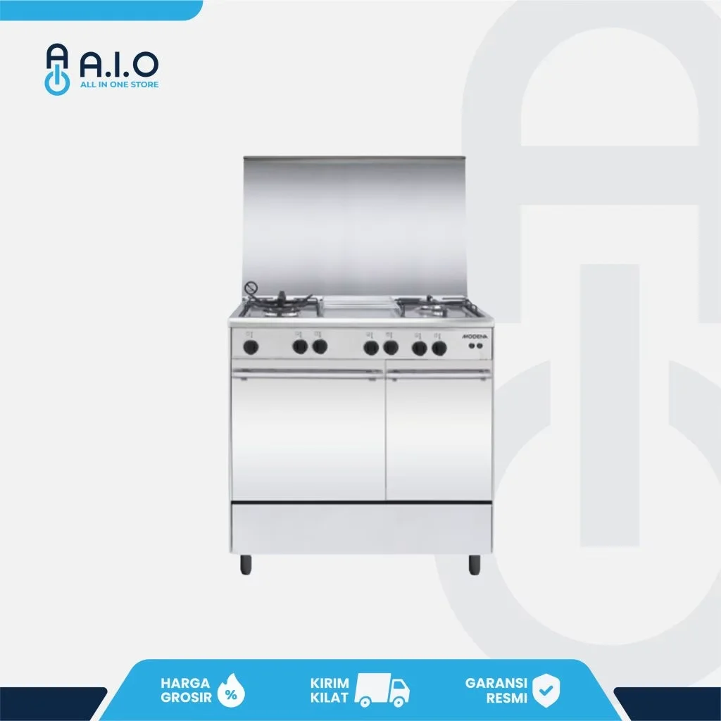 MODENA - FREE STANDING GAS COOKER 4 TUNGKU - FC 9942 S - AIO Store