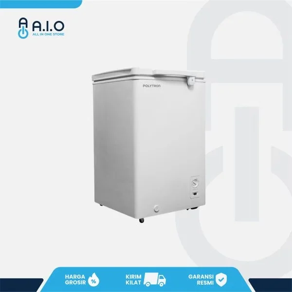 POLYTRON - CHEST FREEZER 1 PINTU 100 L - PCF 118 - AIO Store