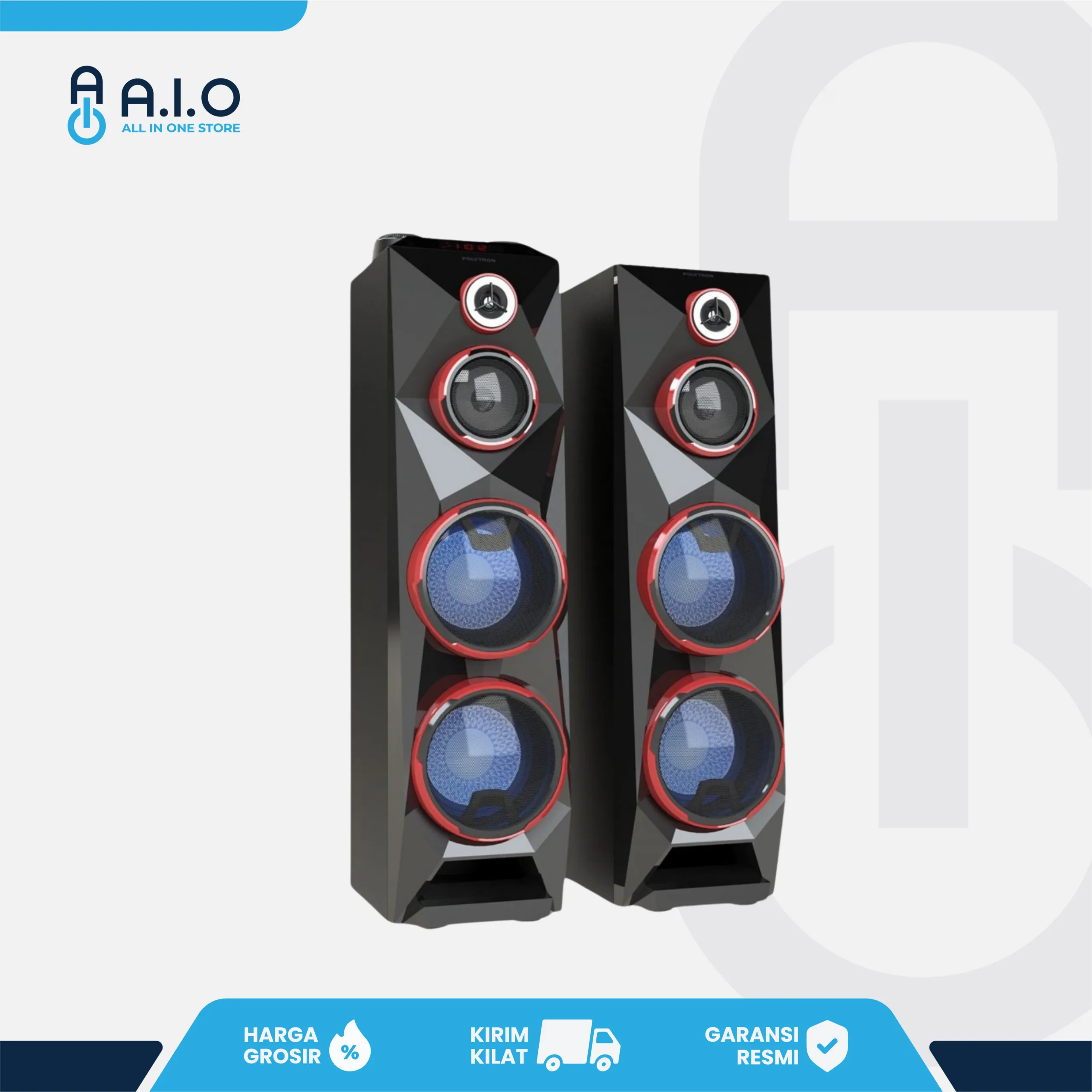 POLYTRON - SPEAKER ACTIVE BLUETOOTH - PAS 8BF22 - AIO Store